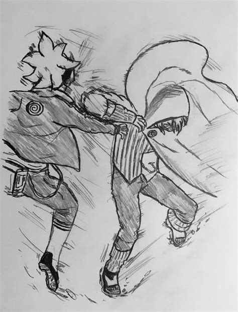 My Sketch Of Boruto Vs Code Chapter 63 R Boruto