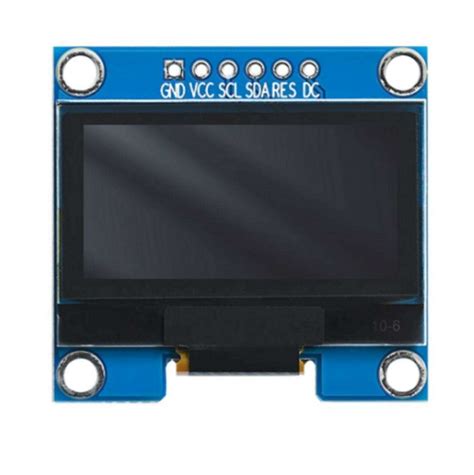 Buy 0 96 Inch Oled Display Module Spi 6 Pin White Ssd1306 Chip Online Fast Shipping Shokitech
