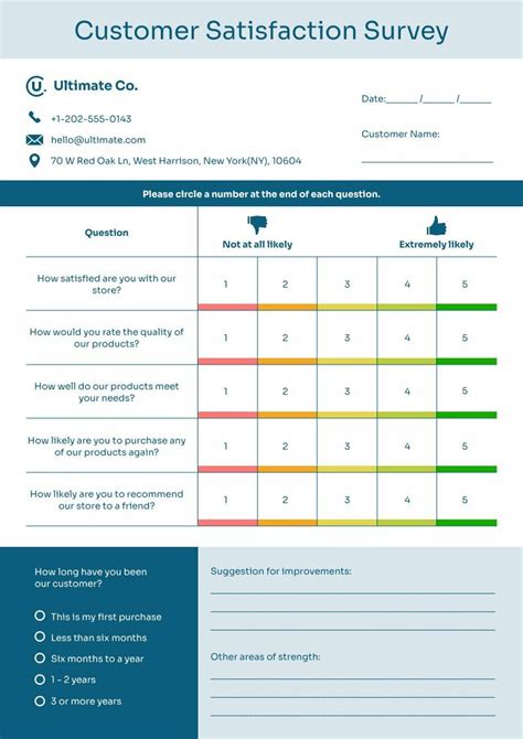 Csat Survey Form Free Checklists Template Piktochart