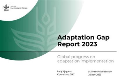 Adaptation Gap Report 2023 Global Progress On Adaptation