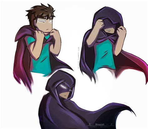 Herobrine Minecraft Art Minecraft Anime Minecraft Wallpaper