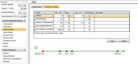 Design Of Prestressed Composite Cross Section In Rcs Idea Statica
