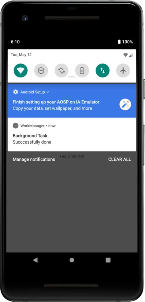 android tutorial on work manager periodic work request