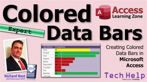 Colored Data Bars In Microsoft Access Computer Learning Zone