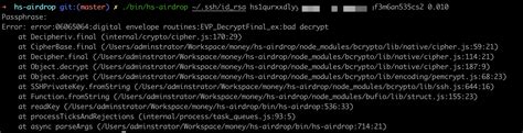 evp decryptfinal ex bad decrypt · issue 84 · handshake org hs airdrop