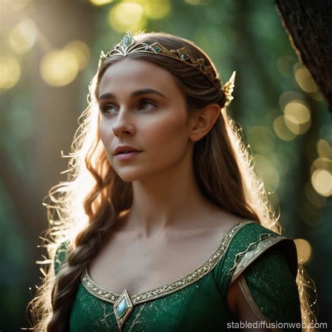 Elf Princess Fully Dressed Stable Diffusion Online