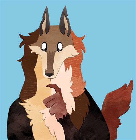 Pregnant Wolf Drawing