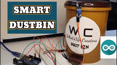 How To Make Smart Dustbin With Arduino Arduino Project Arduino