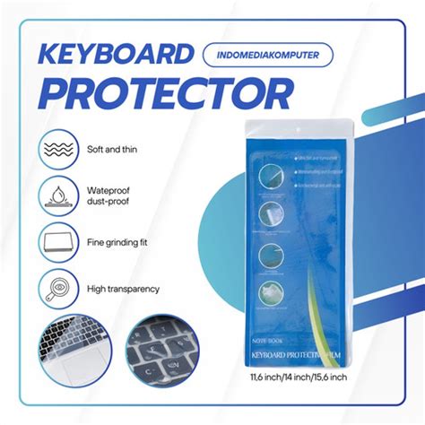 Promo Keyboard Protector Laptop Pelindung Keyboard Laptop Cover Keyboard Anti Air Kab Sleman