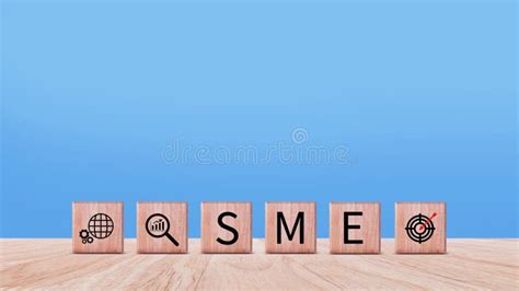 Sme Concept Of Business Sme Abbreviation Of Small And Medium