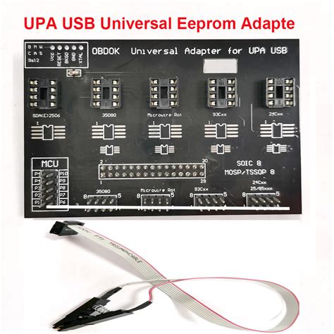 UPA USB Universal Eeprom Adapter UPA USB V1 3 For UPA ECU Programmer S I2C SPI Microwire Eeprom