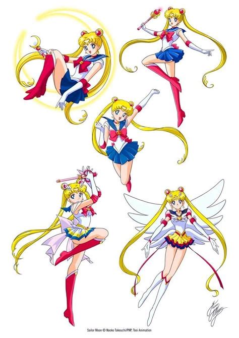 Sailor Moon Poses