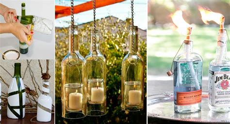 Ideas Para Reciclar Botellas De Cristal O Vidrio Diy Por4pavos
