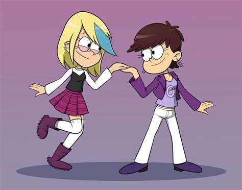 The Loud House Characters Cartoon Couple