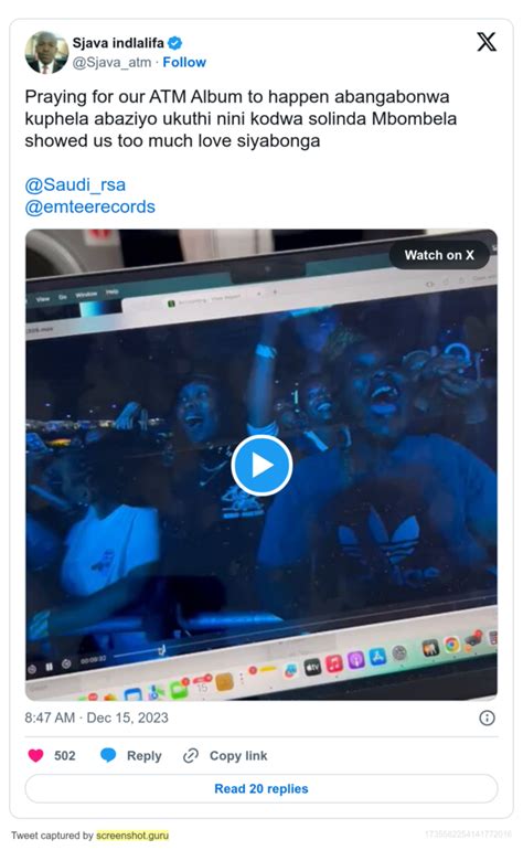 Sjava Amps Up Excitement For Potential Atm Album With Emtee And Saudi Sa Hip Hop Mag