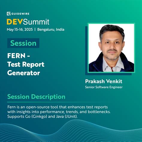 Guidewiredevsummit2025 Opensource Developercommunity Prakash Venkit