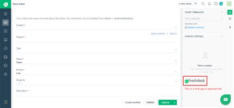 Custom App Visible In Agent Portal Not In Customer Portal Freshworks