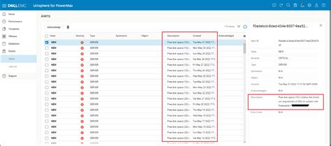 Unisphere For Powermax Free Disk Space Is Below The Minimum
