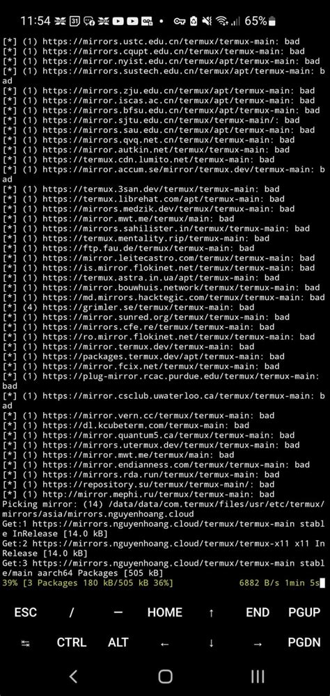 Nmap Install Problem Rtermux