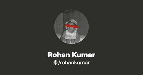 Rohan Kumar Instagram Tiktok Linktree