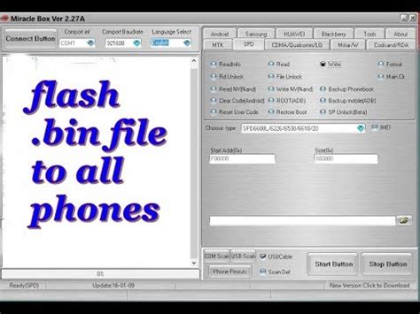 HOW TO FLASH BIN FILE TOOL IN DESCRIPTION YouTube