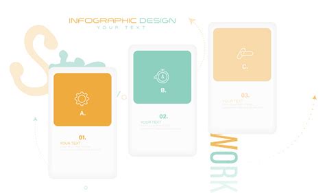 인포그래픽 3단계 아이콘이 있는 모던 마인드맵 다이어그램 벡터 인포그래픽 스톡 일러스트레이션 인포그래픽 차트 지도 3번 비즈니스 전략 개념에 대한 스톡 벡터 아트 및 기타