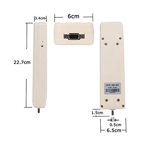 Hf 500n Digital Force Gauge Push And Pull Dynamometer Portable Tester Beslandstool