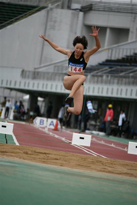 関西実業団陸上競技連盟 on Twitter 関西実業団選手権 女子 三段跳 決勝の様子です その2 気になったらフォローお願い