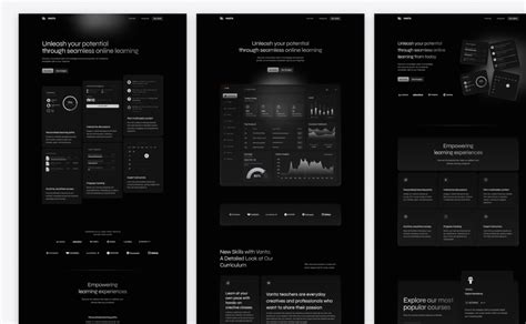 Vanta Dark Mode Tailwind Template Tailkits