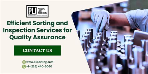 Efficient Sorting And Inspection Services For Quality Assurance