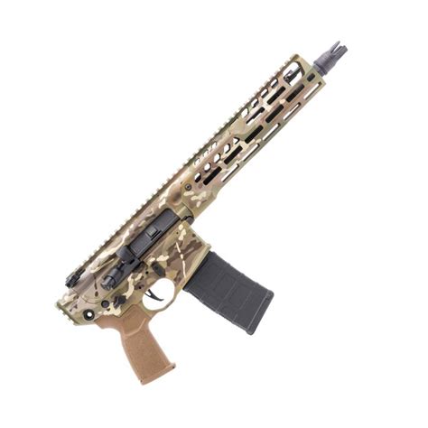 Sig Sauer Mcx Custom Works 5 56x45mm Nato 11 5 Bbl Multicam Pistol W 2 30rd Mags And M Lok