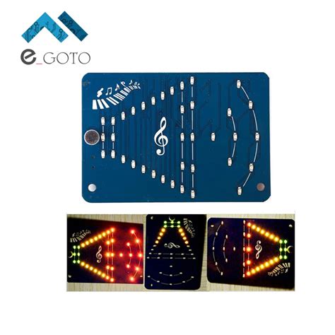 diy kit led volume indicator module audio level display sound sensor
