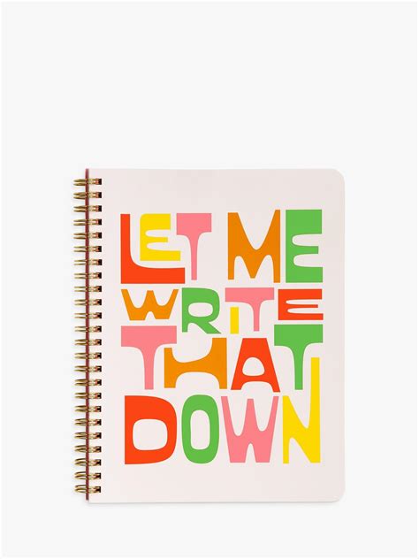 Bando Write That Down Notebook Multi