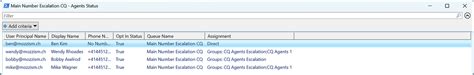 Report On Teams Call Queue Opt In Status And Assignment Paths By Martin Heusser M365 Apps