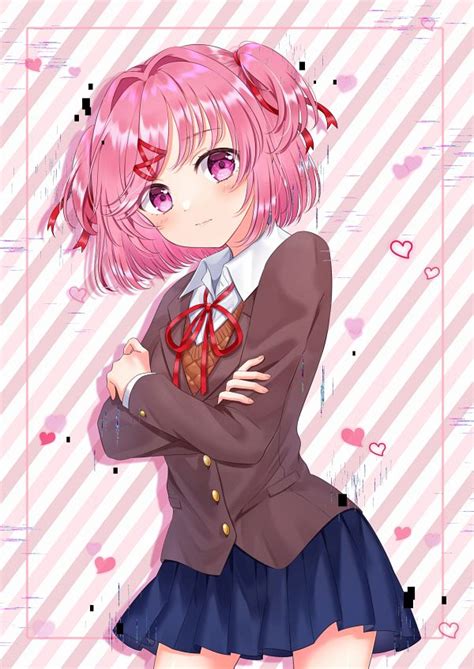 Natsuki Doki Doki Literature Club Image By Ruibosu 3895822