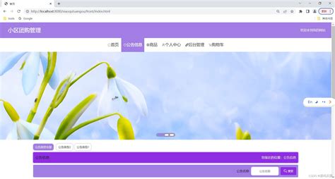 基于springbootvuemysql前后端分离的社区团购系统附论文 Csdn博客