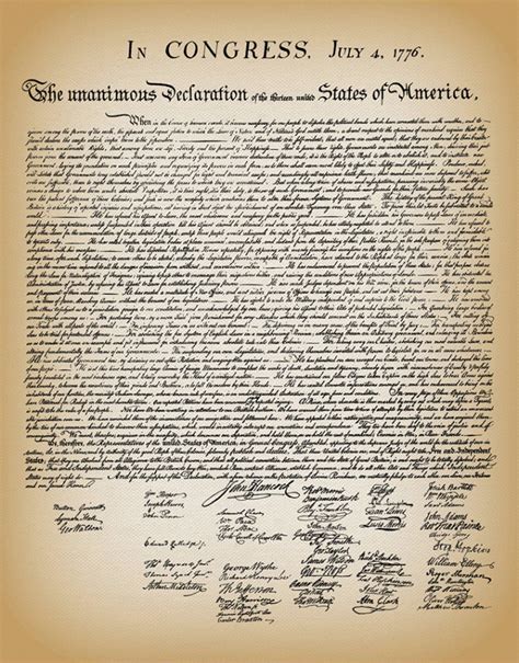 Declaration Of Independence Preamble Summary At Winfred Gold Blog