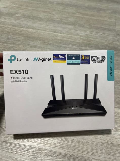 Brand New Tp Link Aginet Ax Dual Band Wi Fi Router Ex Computers Tech Parts