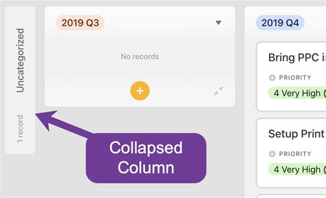 Ability To Collapse Hide Columns Sections In Board View Page Product Feedback Asana Forum