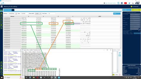 difference between intel hex and stm32 flash stmicroelectronics