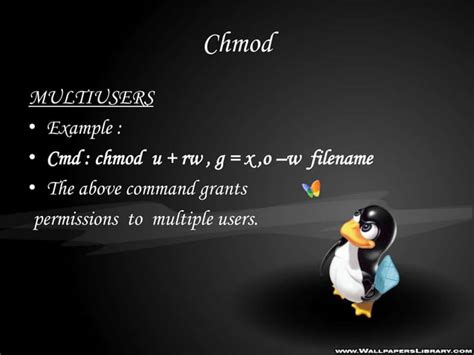 Filepermissions In Linux Pptx