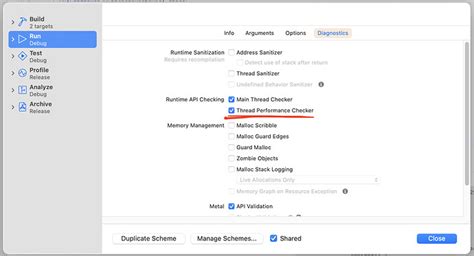 Xcode 14 Beta Thread Performance Checker Using Swift Swift Forums