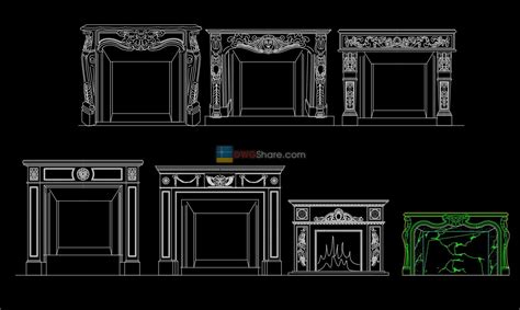 21 Download Detailed Cad Drawings Of Interior Wall Elevations For The