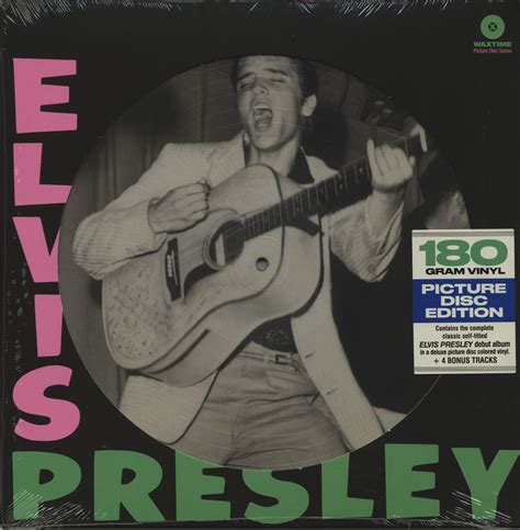 Elvis Presley Lp Debut Album Lp 180g Vinyl Picture Disc Edition