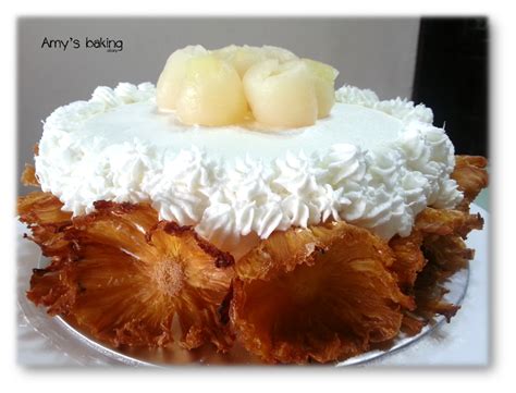 Pineapple Cake Garnish At Constance Woodford Blog