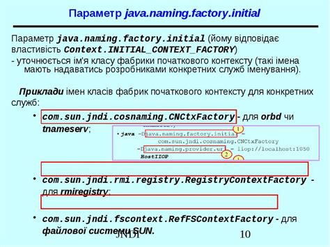 Java Naming And Directory Interface презентація з інформатики