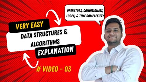 Data Structure And Algorithm Operators Conditional Loop And Time