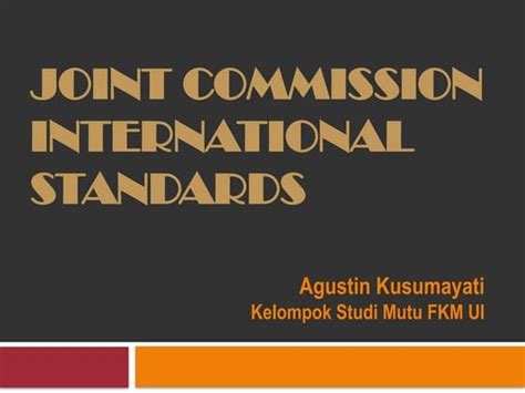 Jci Internal Audit Checklist By Drmahboob Khan Phd Pdf