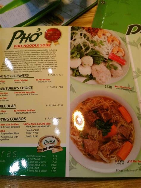 Menu At Bahn Mi Vietnamese Sandwich Restaurant Mandaluyong