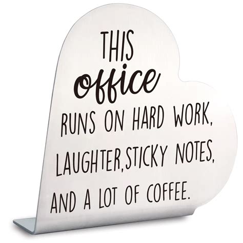 Funny Desk Signs